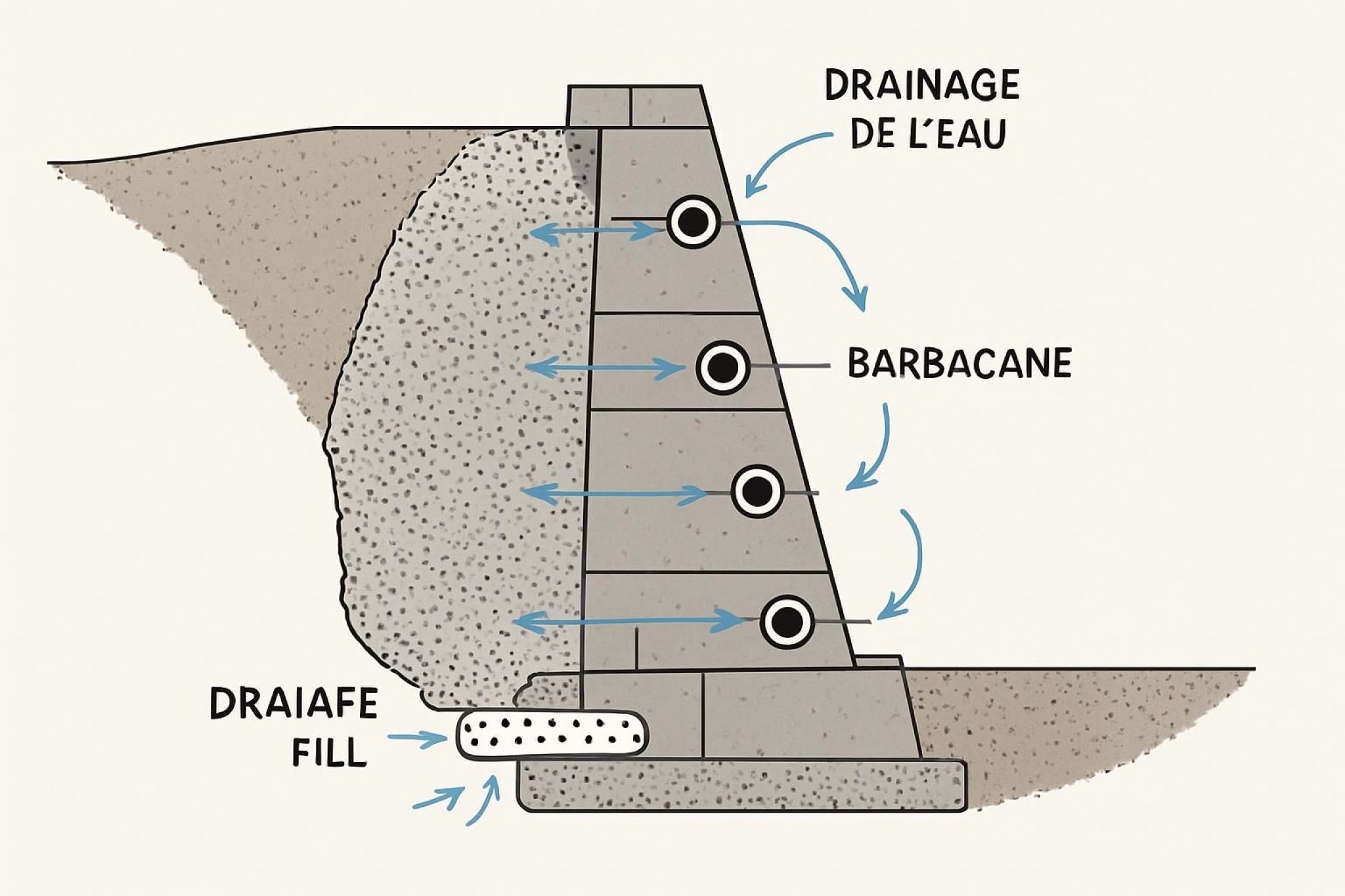 Barbacane mur : comprendre, optimiser et poser facilement